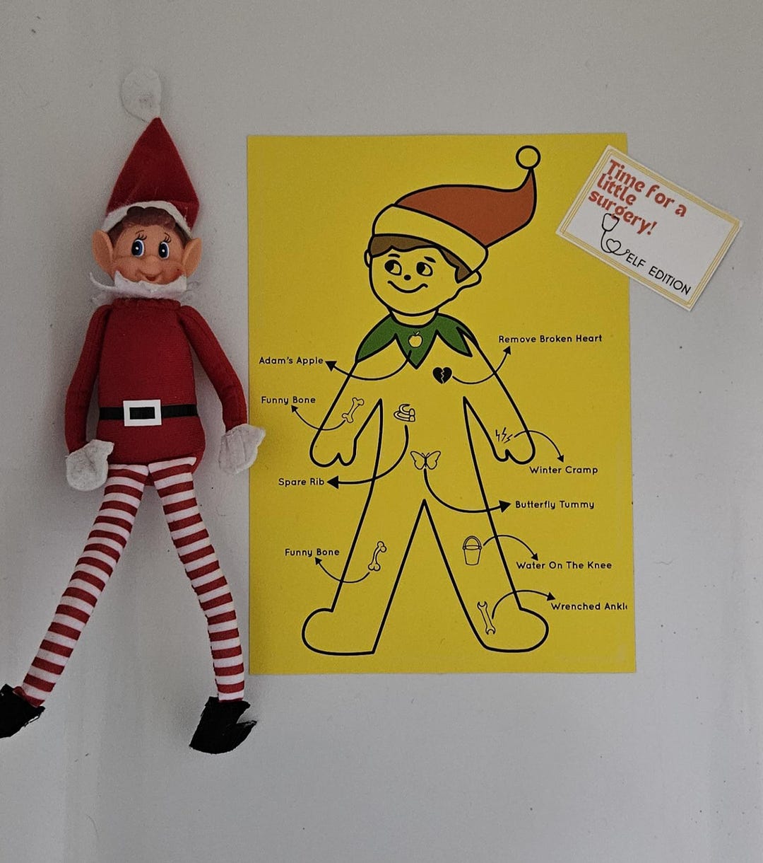 Elf Operation, Printable Elf Accessories, Elf Kit, Elf Props, Printable ...