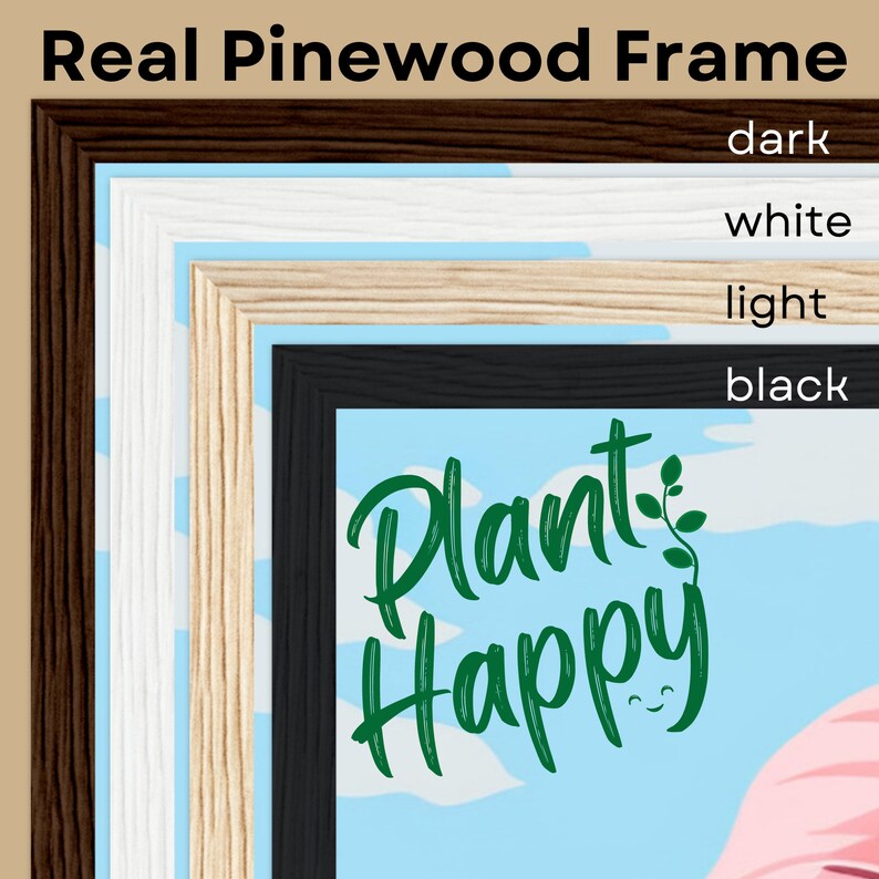 Pink Majesty Monstera Plant Art Wall Decor, Premium Pinewood Frame ...