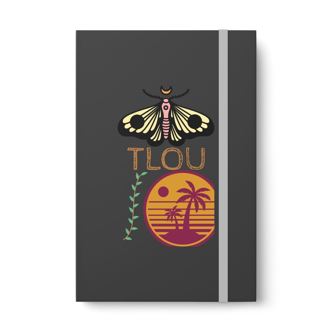 TLOU Inspired Color Contrast Notebook - Ruled - Etsy
