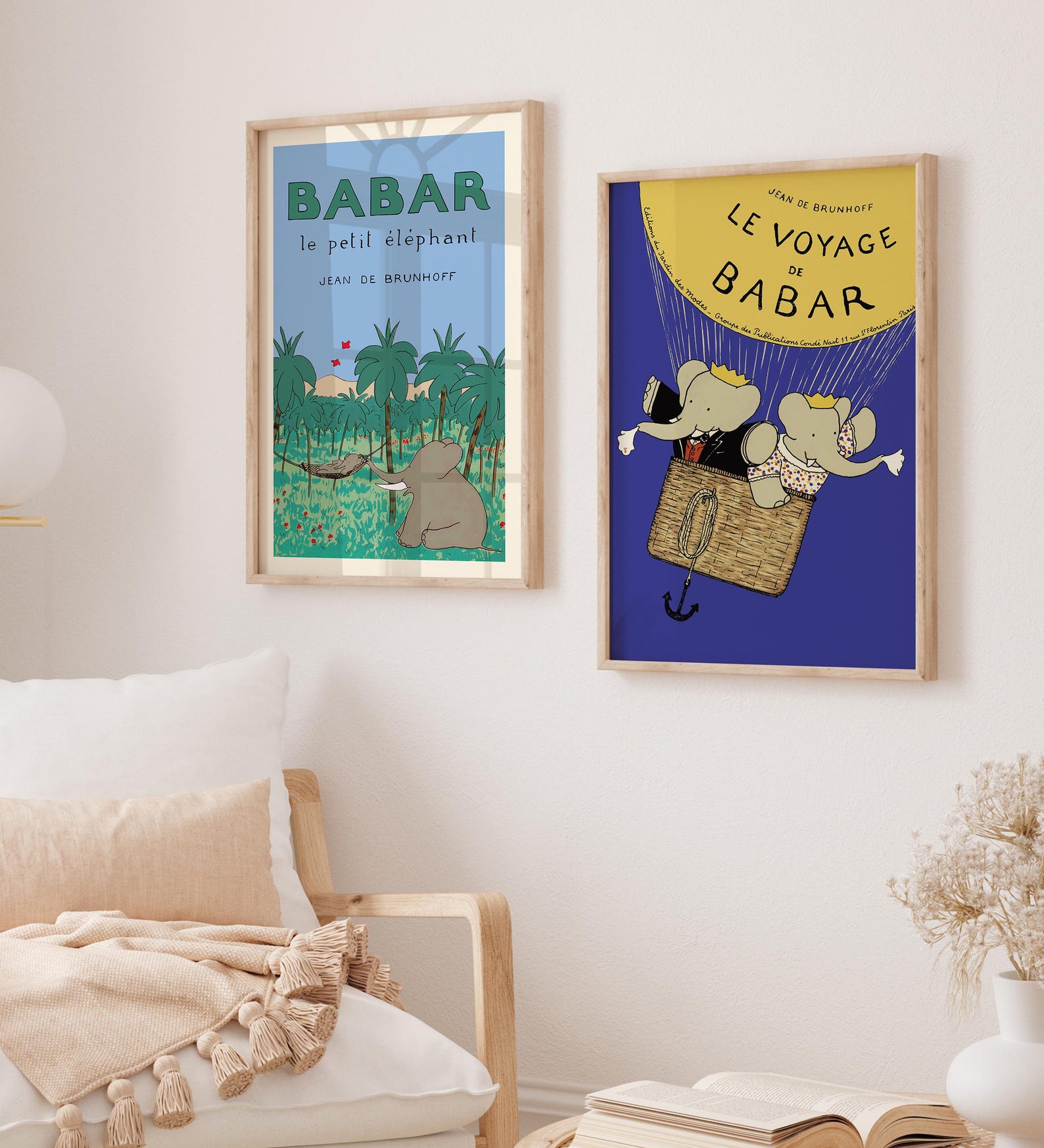 Babar the Elephant Art Print: Nursery Decor (digital Download) - Etsy