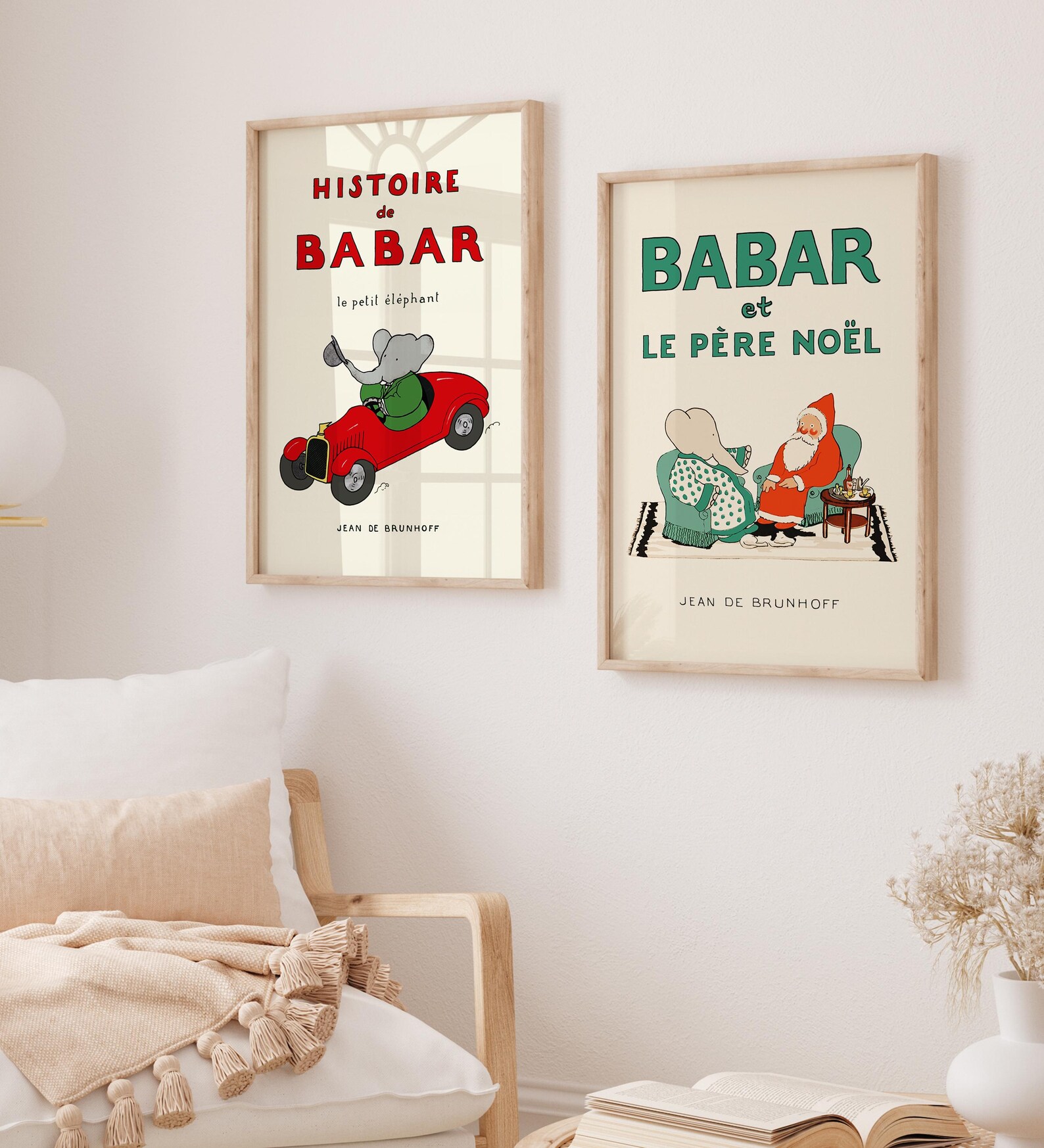 Babar the Elephant Art Print: Nursery Decor (digital Download) - Etsy