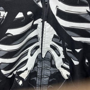 Vintage Y2K Skull Skeleton Zip up Hoodie LRG Style Skate XL - Etsy