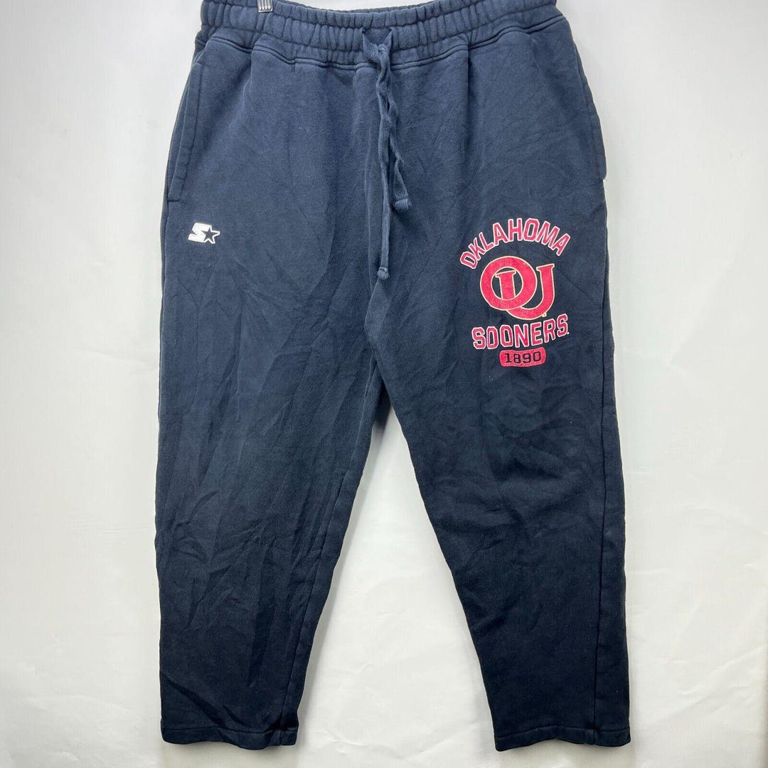 Vintage Starter Oklahoma Sooners Sweatpants Large - Etsy