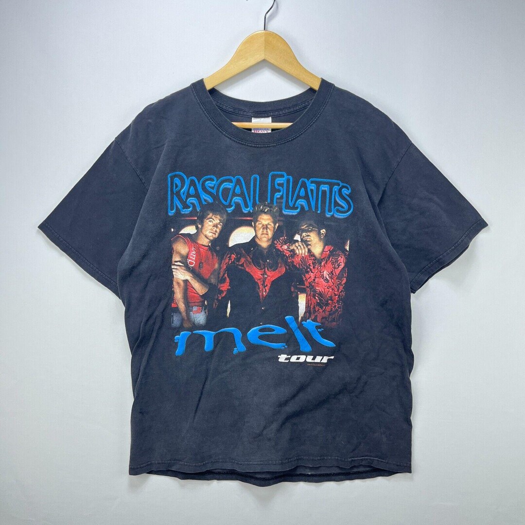 Vintage Rascal Flatts Melt Tour Country Band T-shirt Large - Etsy