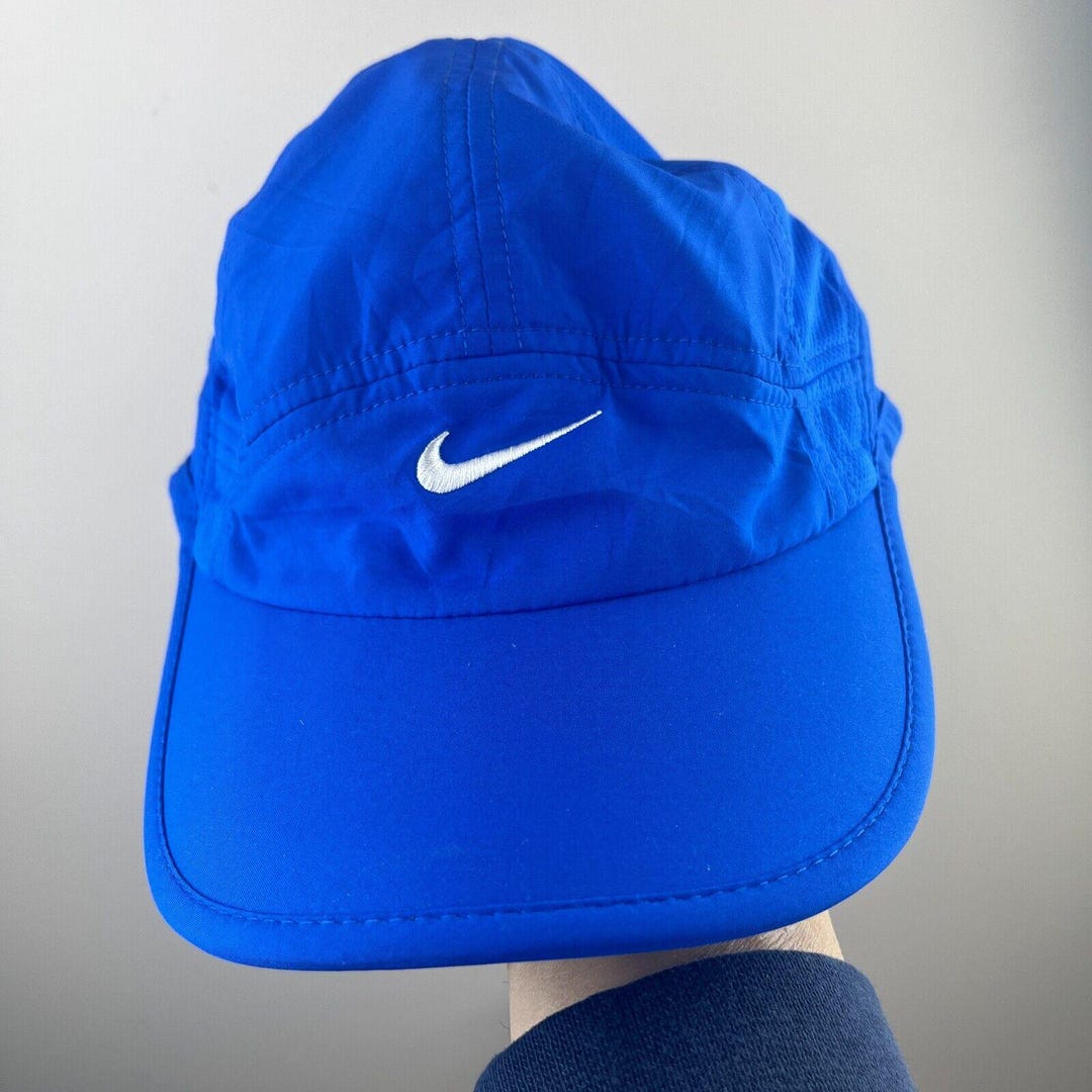 Vintage Nike Swoosh Featherlite Dri-fit Strap Back Hat - Etsy
