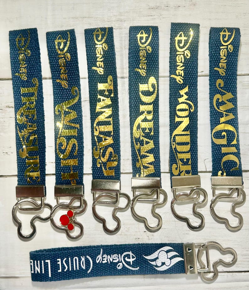 Disney Cruise Line Wristlets - Etsy