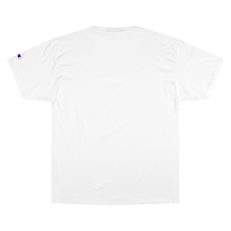 Camiseta estampada con una cruz de gran tamaño de Champion (grunge ...