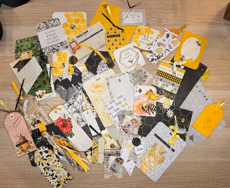 Bee Themed Junk Journal - Etsy