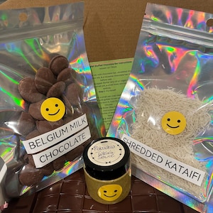 Dubai Chocolate Bar Diy Kit - Etsy