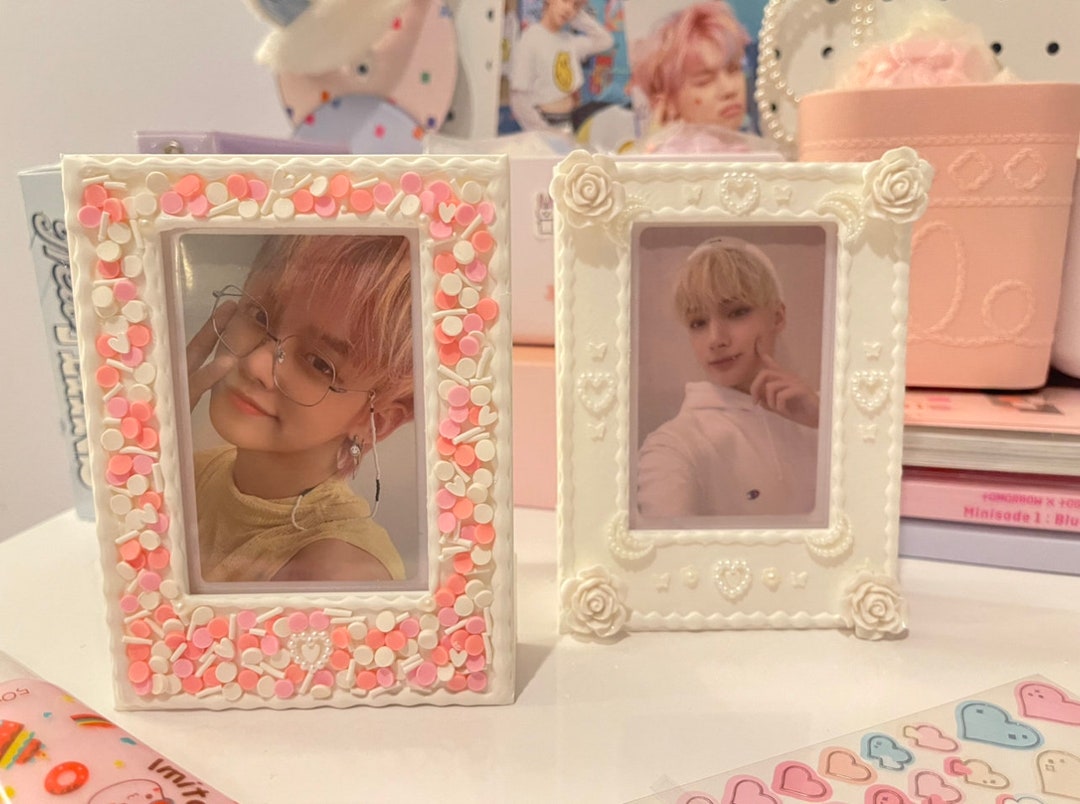 PREORDER | 3D Printed Kpop Frames | Handmade Photocard Display - Etsy