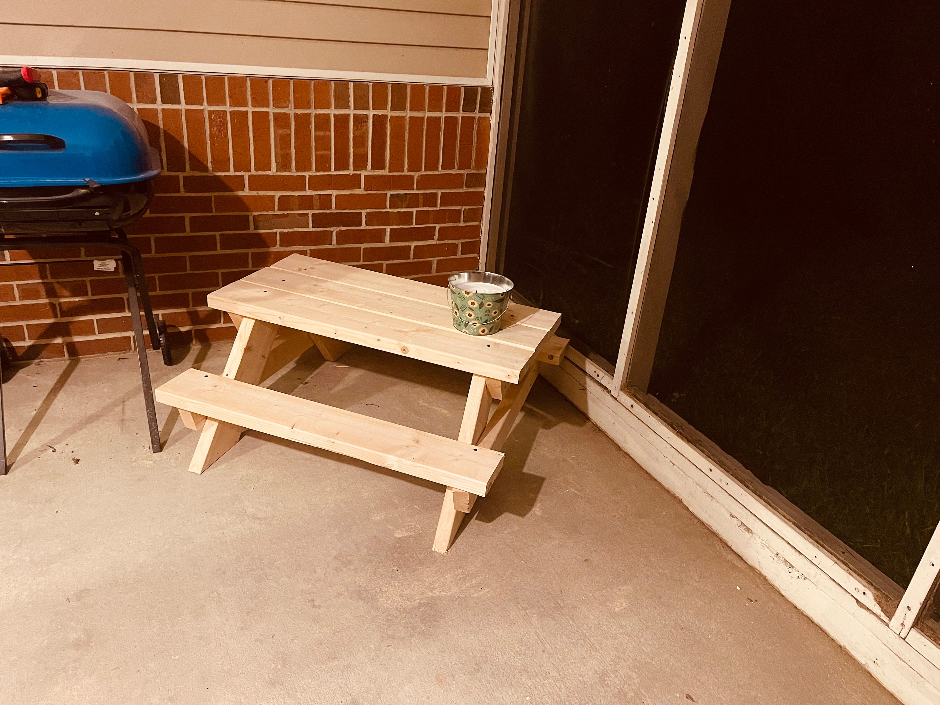 Mini Picnic Table, Picnic Table - Etsy