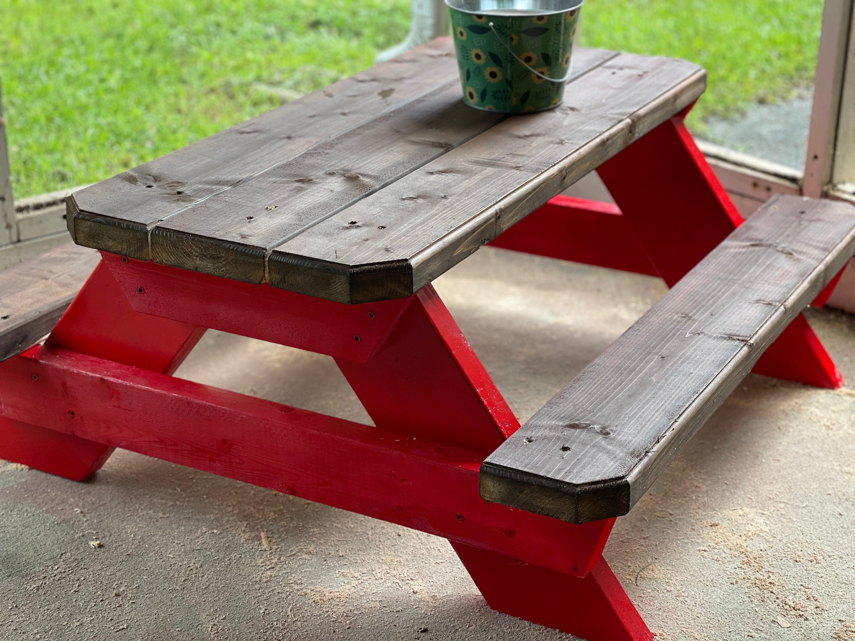 Mini Picnic Table, Picnic Table - Etsy