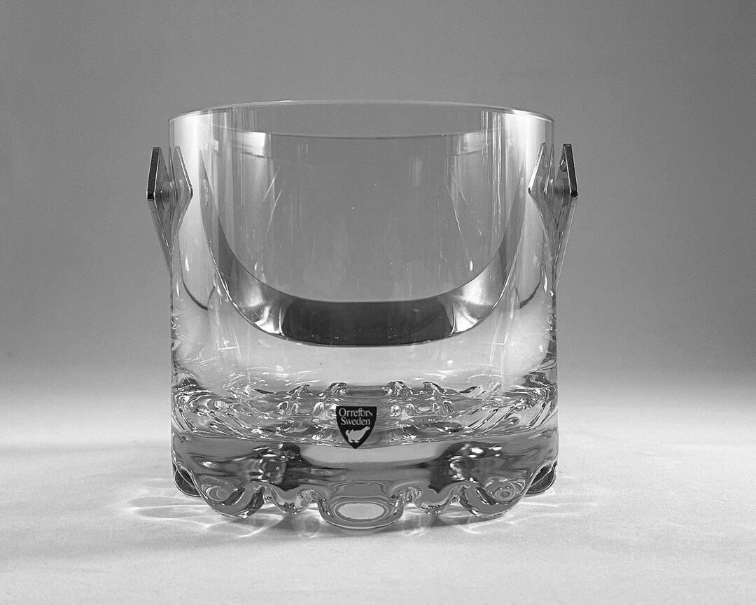 Orrefors Crystal Ice Bucket Vintage 1970s. - Etsy UK