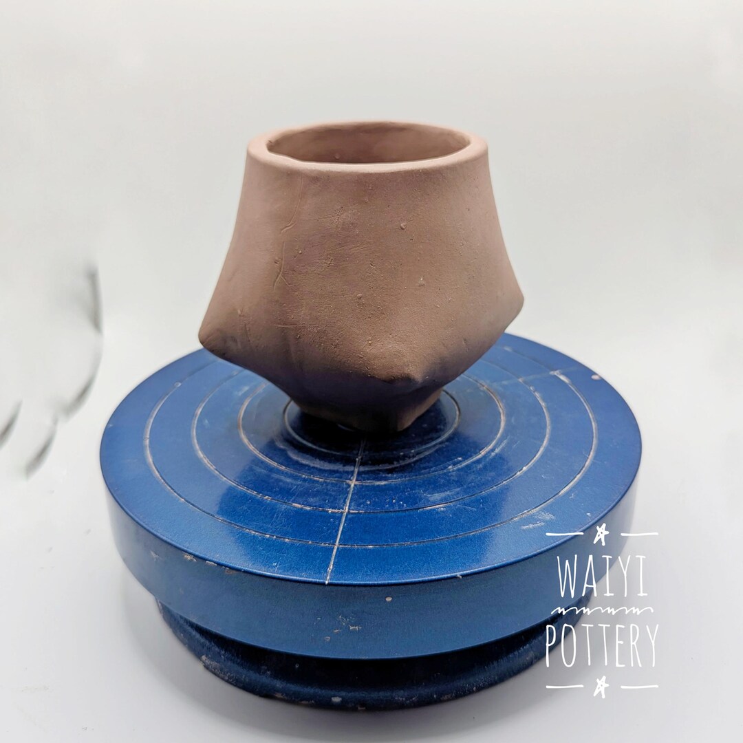 Pottery Slab Build Darted Mug Cup With Square Bottom Template 3D Cup ...