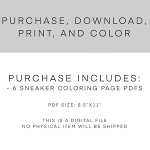 Sneaker Coloring Pages, Printable Shoe Art, Sneakerhead Coloring, Vans ...