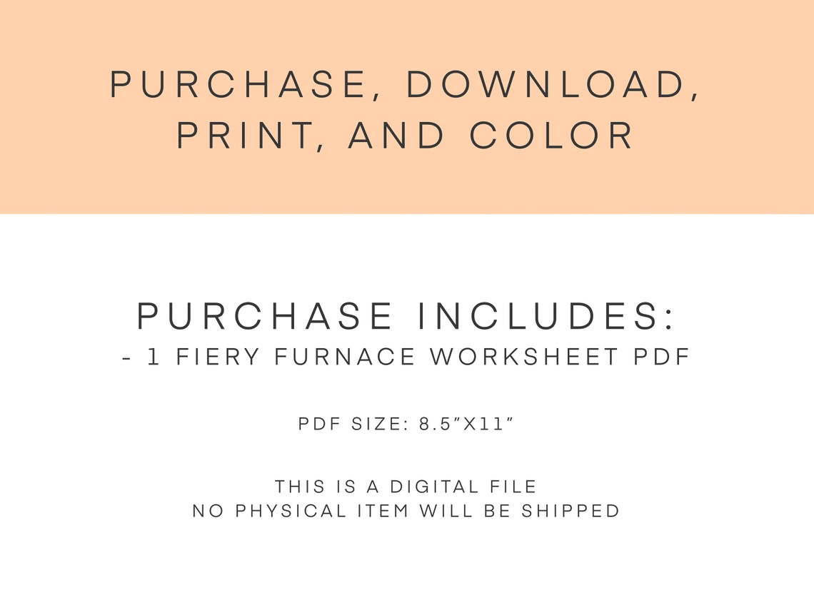 The Fiery Furnace Bible Story Worksheet, Sunday School Coloring Page ...