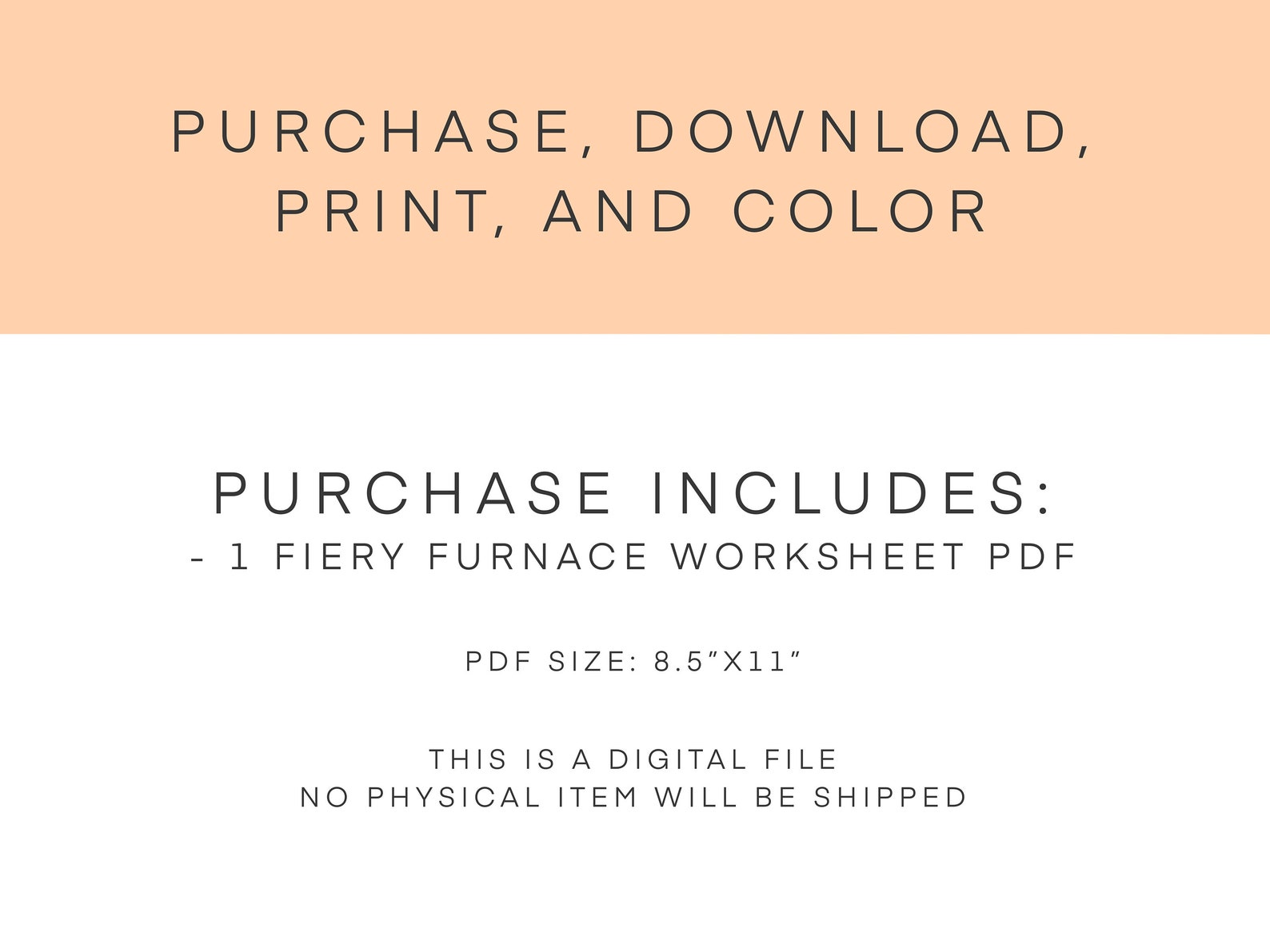 The Fiery Furnace Bible Story Worksheet, Sunday School Coloring Page ...