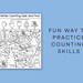 Winter Counting Seek and Find Coloring Page Printable, Snow I Spy Math ...