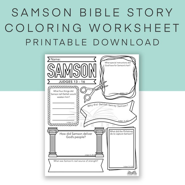 Samson Bible - Etsy