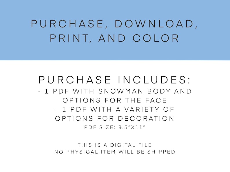 Build a Snowman Activity for Kids, Cut and Paste Winter Craft ...