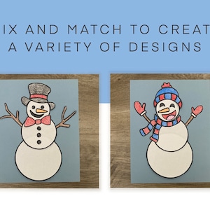Build a Snowman Activity for Kids, Cut and Paste Winter Craft ...
