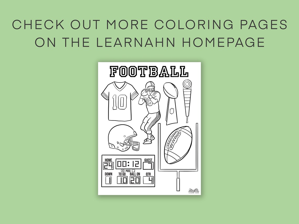 Basketball Printable Coloring Page, Sports Activity Sheet, Kid's ...