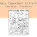 Fall Counting Seek and Find Coloring Page Printable Harvest I - Etsy
