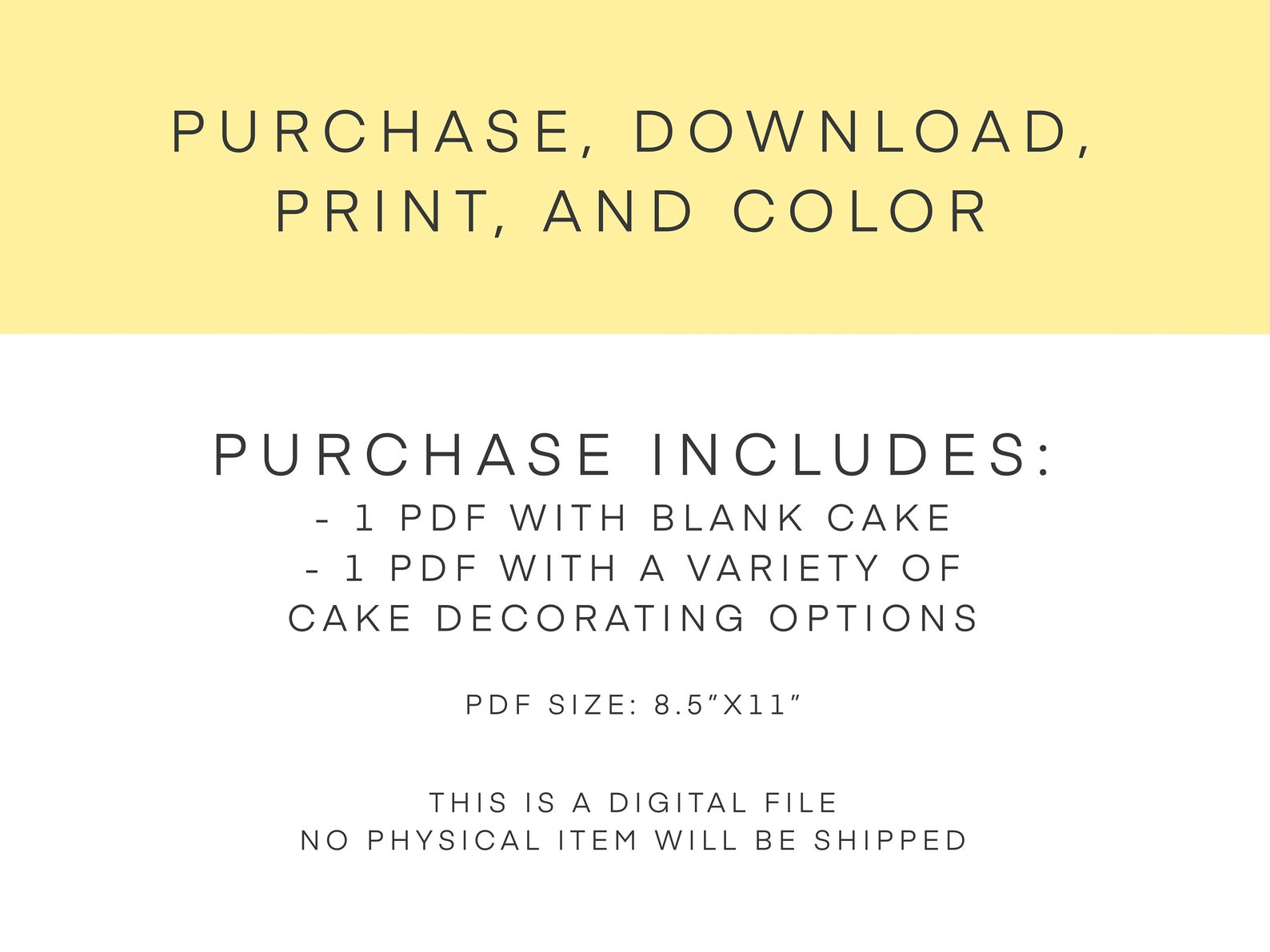 Decorate the Cake Activity for Kids, Cut and Paste Craft, Printable ...