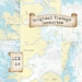 Original Nautical Charts Cut to A4 Format, Vintage Nautical Charts for ...