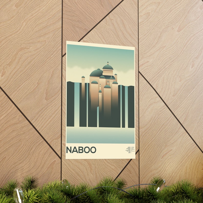 Star Wars Naboo Poster Planet Naboo Star Wars Planets - Etsy