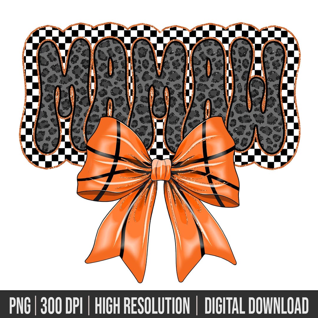 Basketball Mamaw PNG, Gameday, Glitter PNG, Team Spirit, Game Day ...
