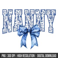 Bright Letters Nanny PNG, Nanny Png, Dalmatian, Tropical, Lilly ...