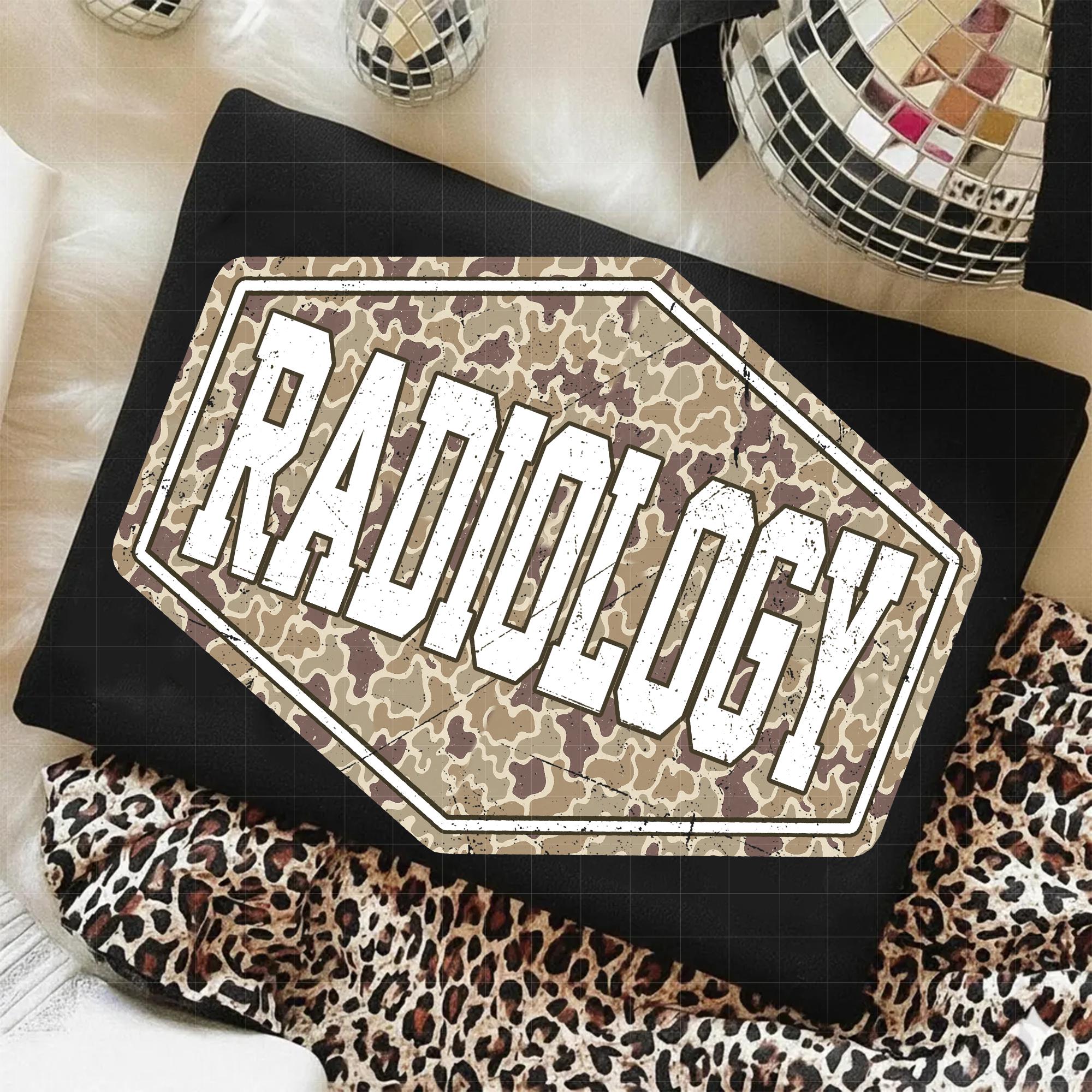 Radiology PNG, Radiology Tech Camo Patch, X Ray Tech Sublimation Design ...