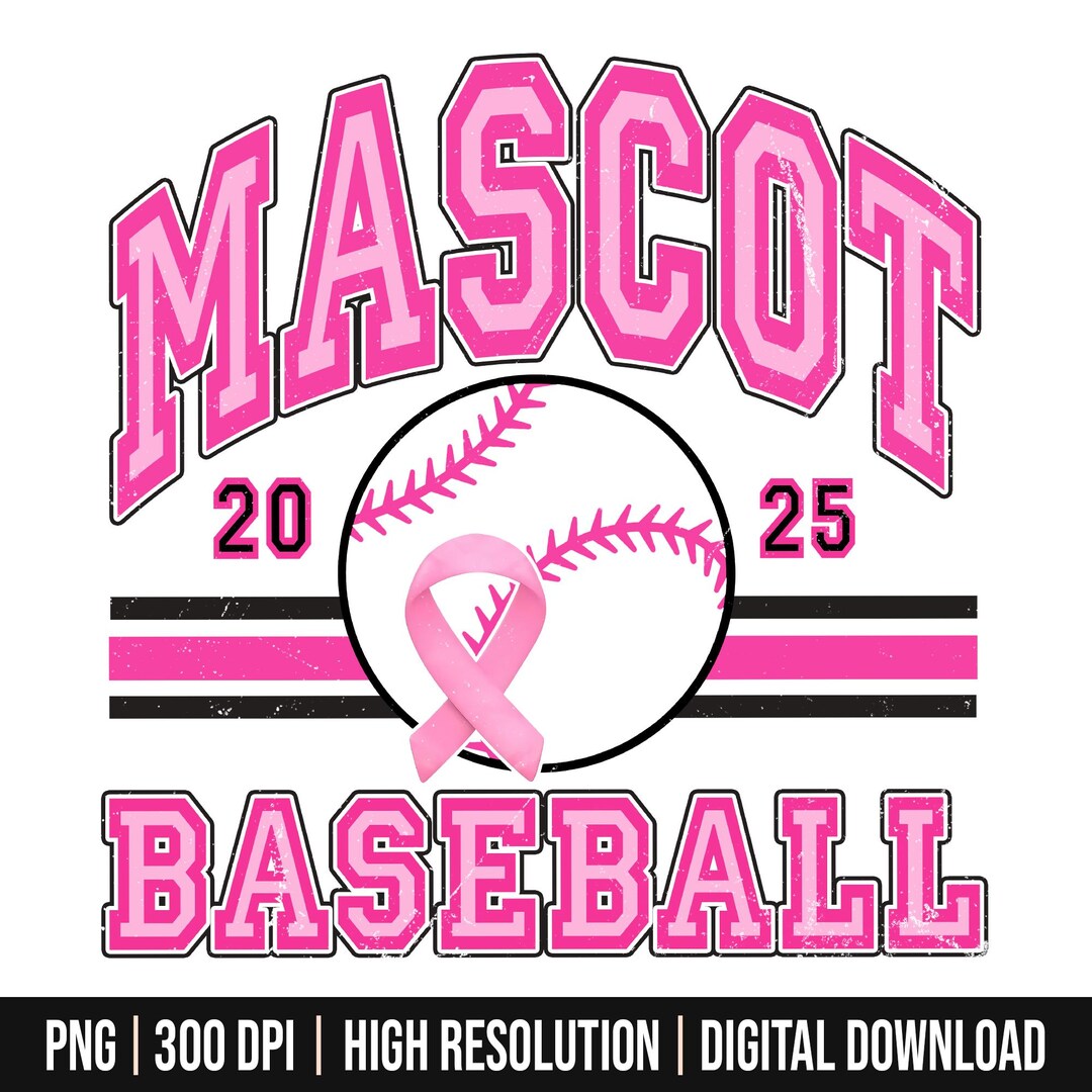 Custom Baseball Team PNG, Baseball Breast Cancer Png, Together We Fight ...