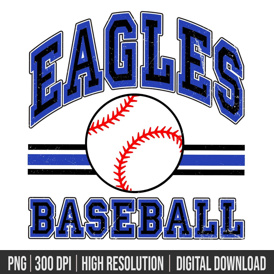 Custom Eagles Mascot Baseball Team PNG | School, Team, Fall, Sport ...