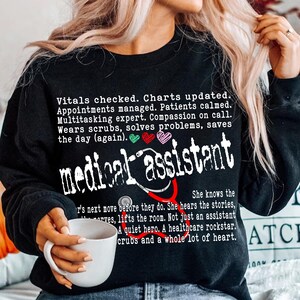 Medical Assistant Words Png, MA Nurse Png Healthcare Coworker ...