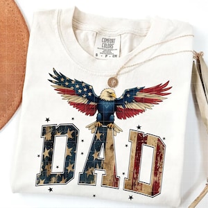 America DAD Eagle USA Flag Png, Dad Distressed Patriotic Independence ...