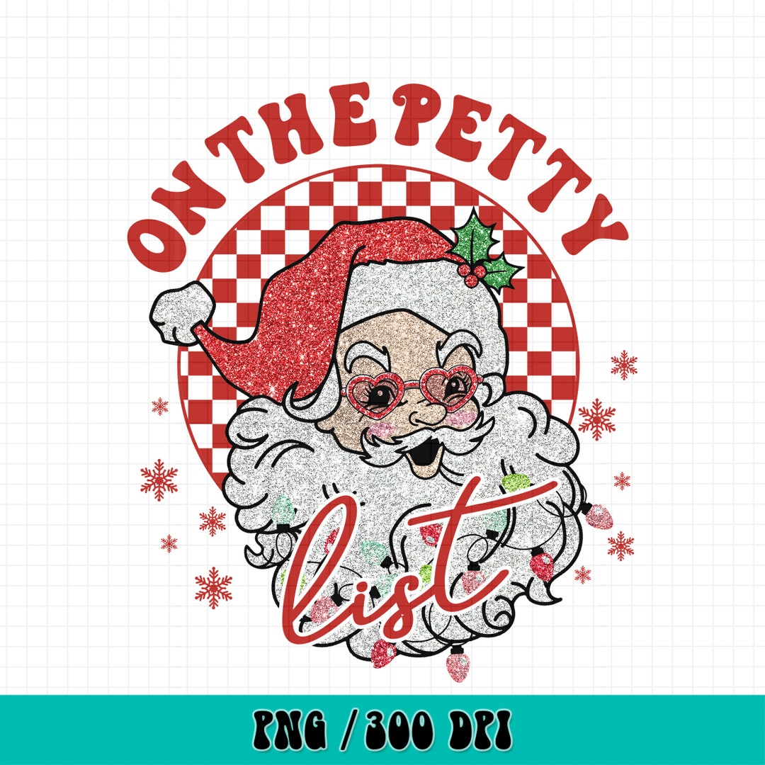 Retro Christmas Png, Santa Claus Png, Christmas Png, Christmas ...