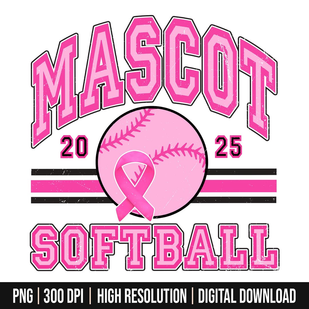 Custom Softball Team PNG, Softball Breast Cancer Png, Together We Fight ...