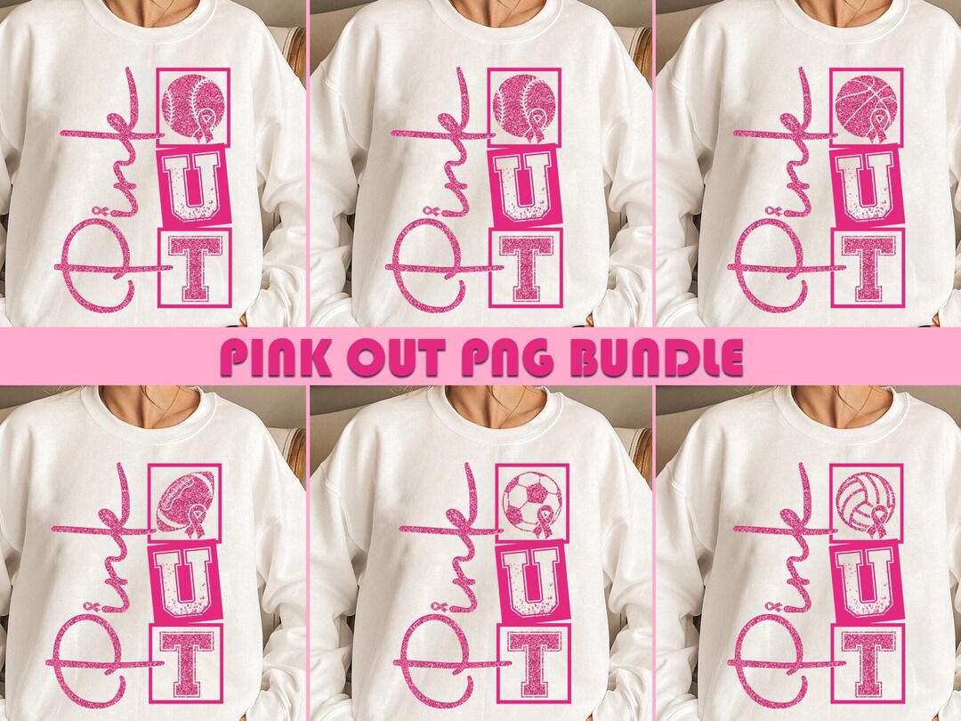 Bundle Sport Pink Out Png, Breast Cancer Football, Breast Cancer ...