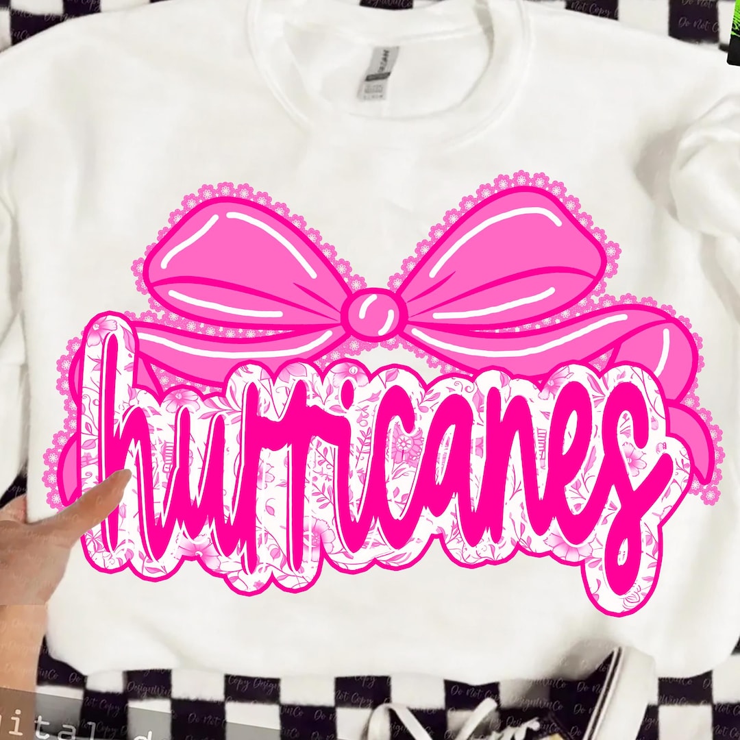 Hurricanes Png, Hurricanes Mascot Floral Toile Pink Water Color ...
