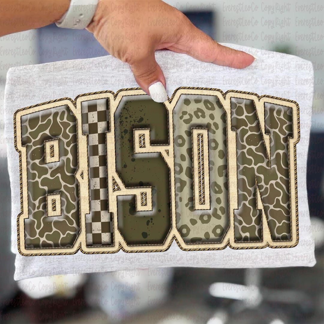 Bison Camo PNG, Bison Mascot Png, Camo Checkerboard, Camouflage Leopard ...