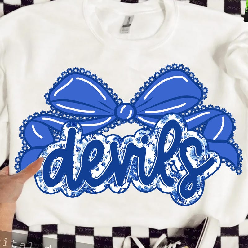 Blue Devil Sweatshirts - Etsy UK
