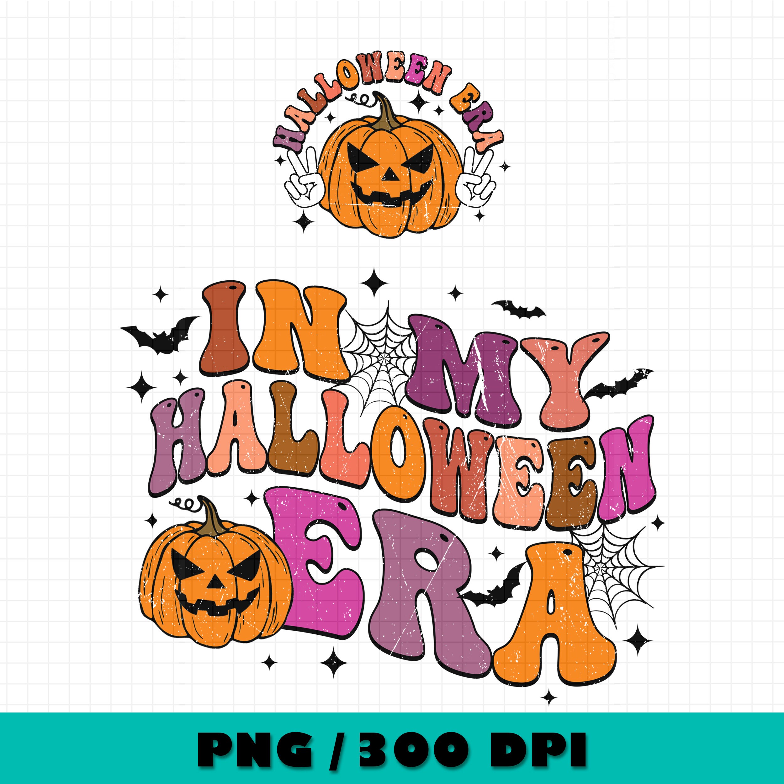 Custom in My Halloween Era PNG Halloween Era Png Groovy - Etsy