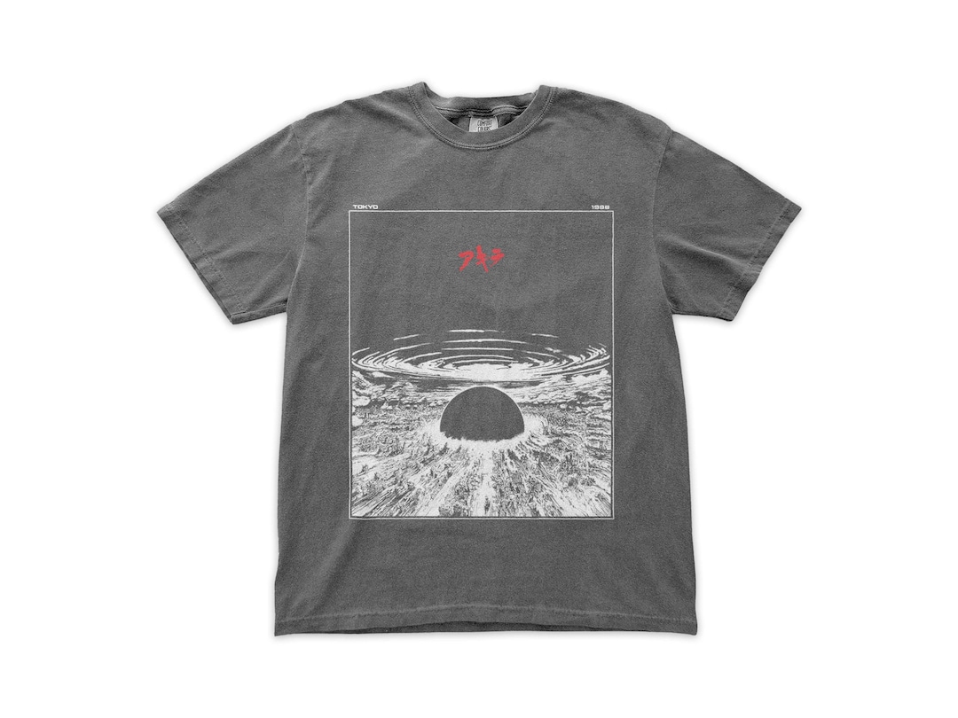 Buy Akira Neo Tokyo Explosion Inspired T-shirt – Cult Cyberpunk Manga ...