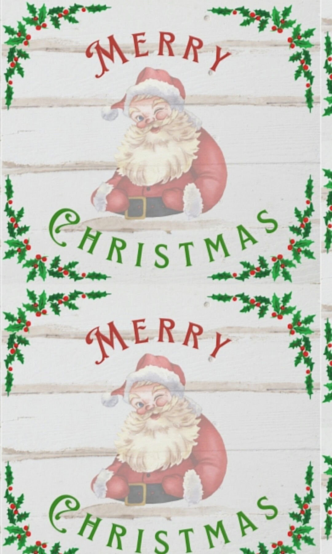 Faded Santa on Wood Background Gift Wrap - Etsy