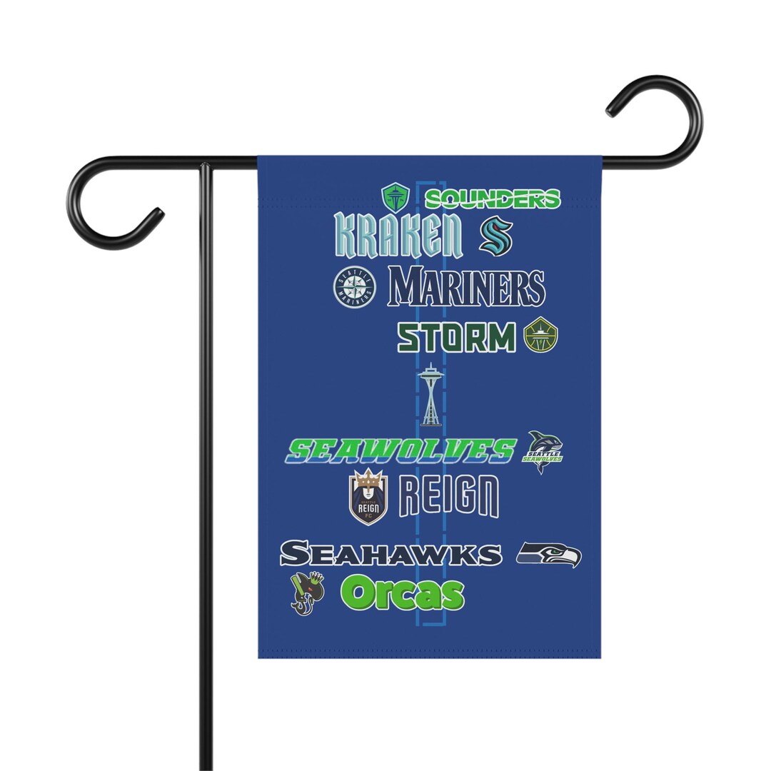 All Seattle Pro Sports Teams Banner - Etsy
