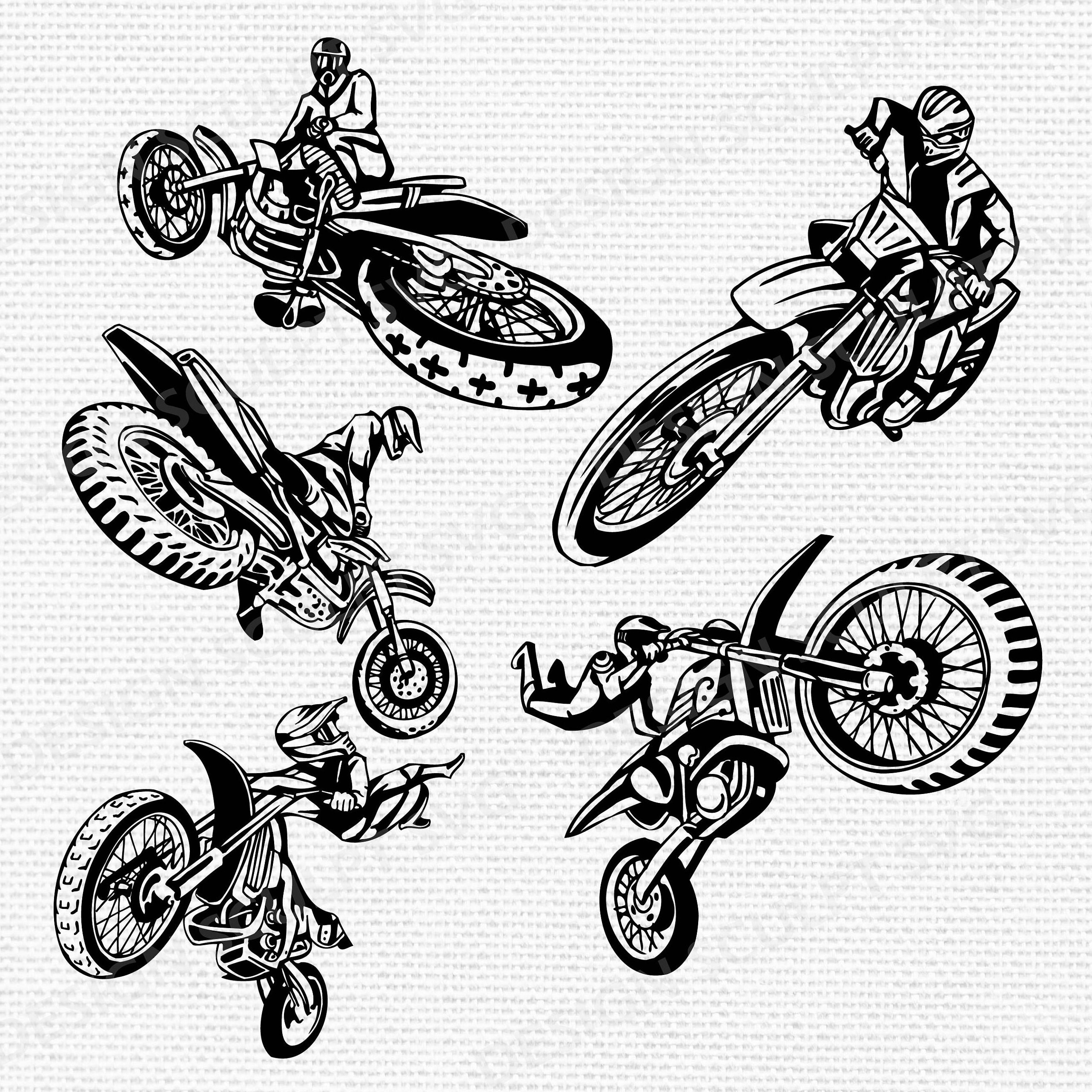 Motorcycle SVG Motorcycle Svg Bundle Motor Bike Svg - Etsy