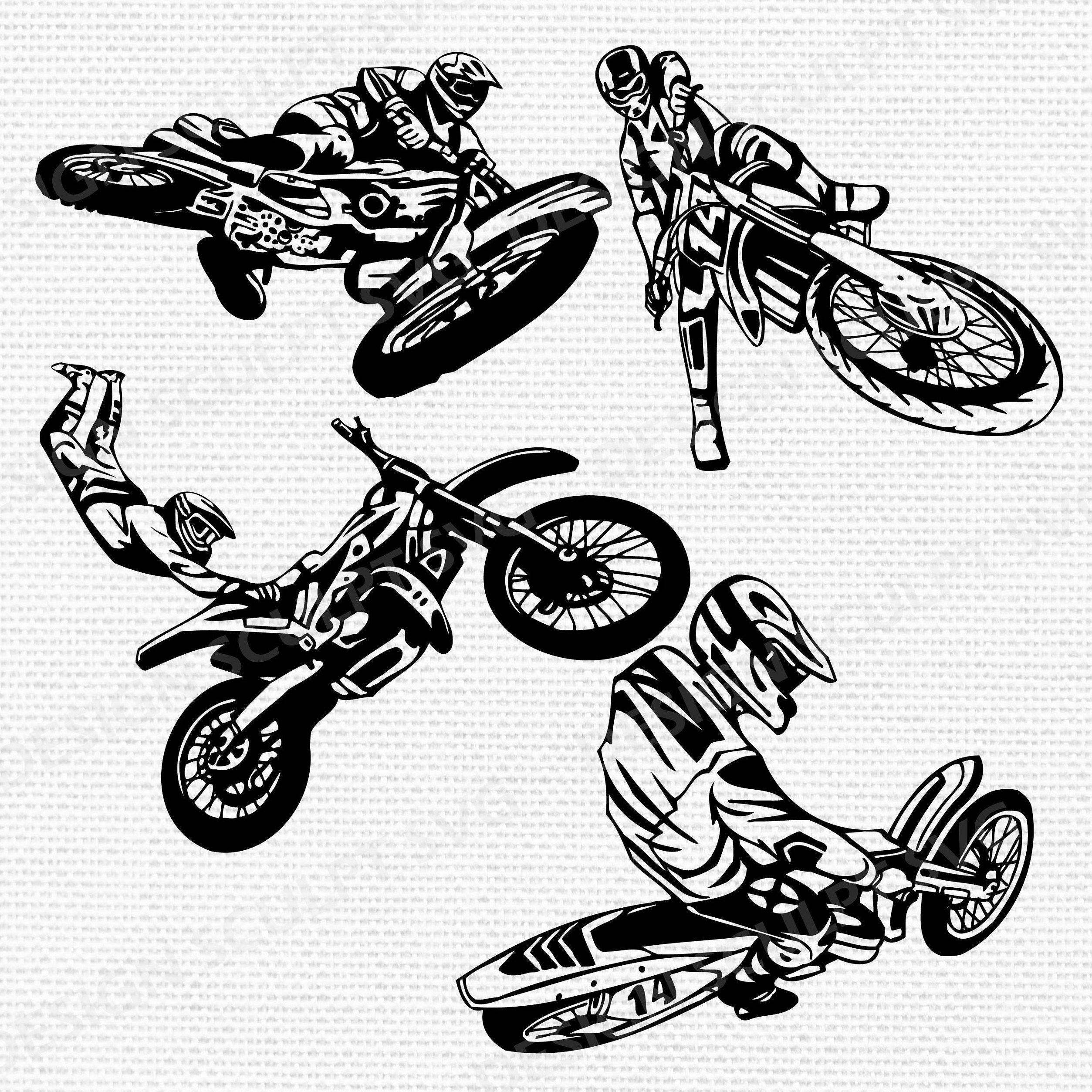 Motorcycle SVG Motorcycle Svg Bundle Motor Bike Svg - Etsy