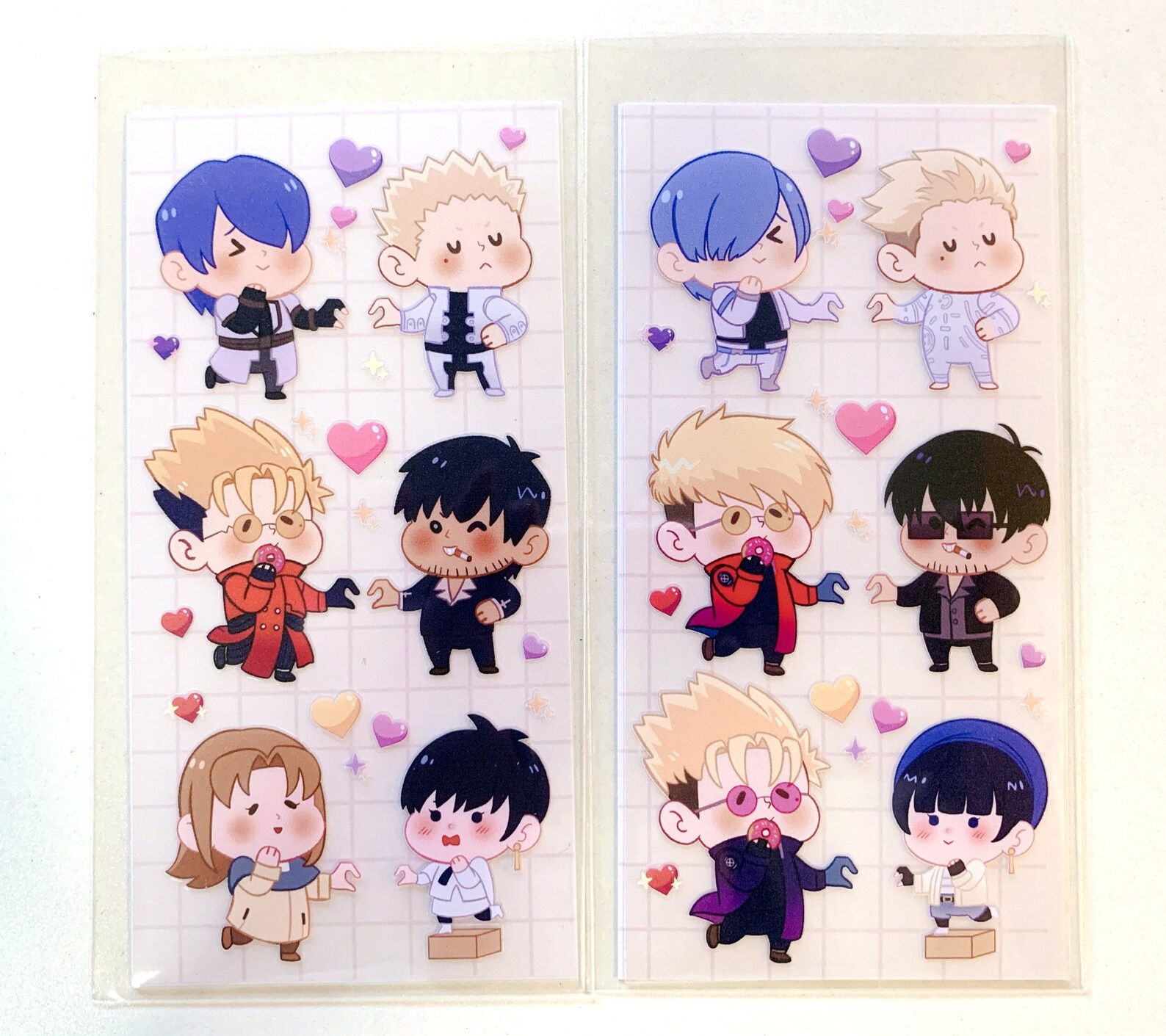 Trigun Sticker Set Valentines Day Edition - Etsy